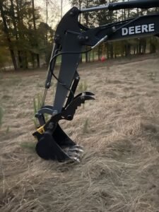 John Deere 26G & 27D Hydraulic Pin-on Excavator Thumb Kit with Mount ...